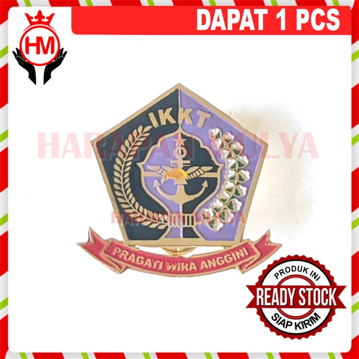 Pin Logo IKKT Pin IKKT Pragati Wira Andini Bahan Tebal Lencana Logo ...