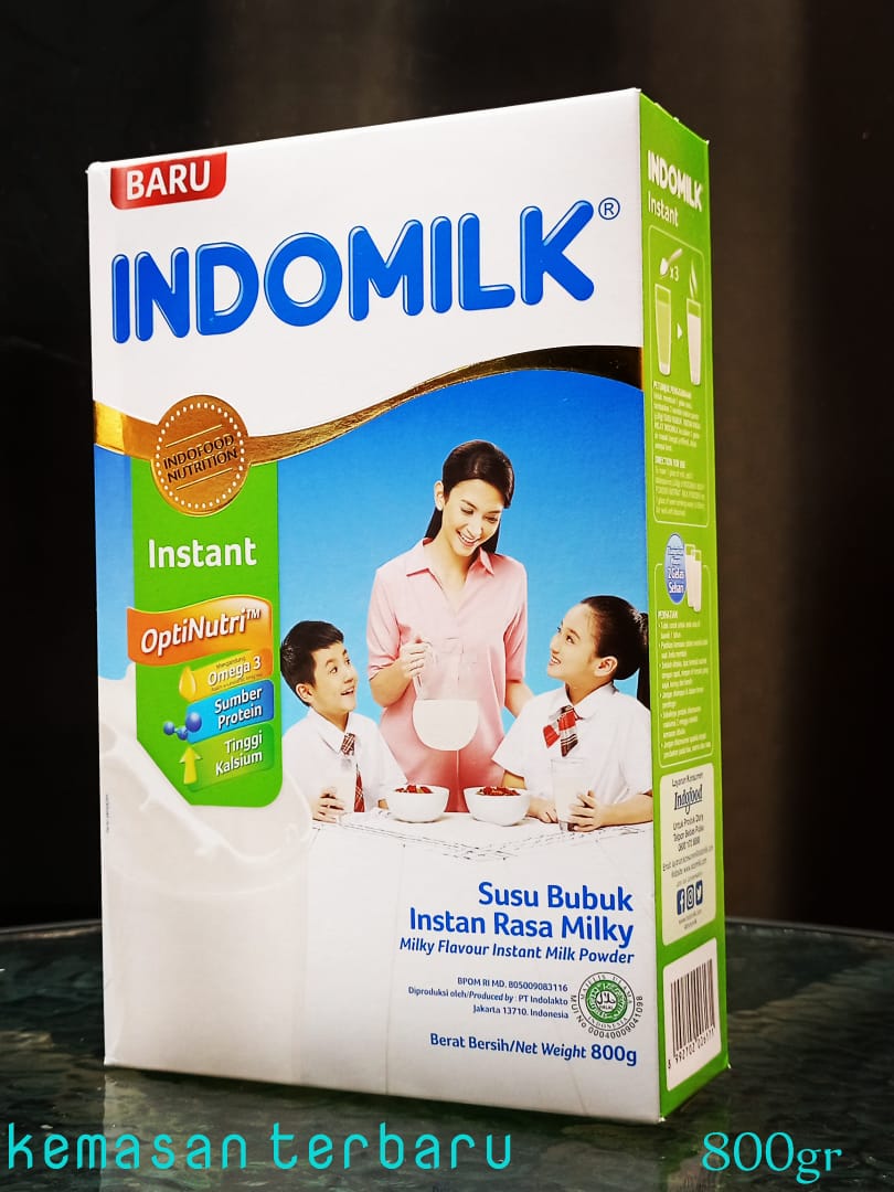 PROMO Susu indomilk full cream instan rasa milky 800gr | Lazada Indonesia