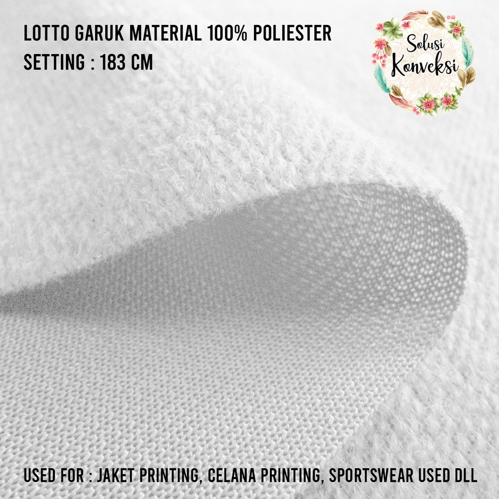 Kain Lotto Garuk kain bahan lembut murah per Kg (1kg +-3meter) Kain ...
