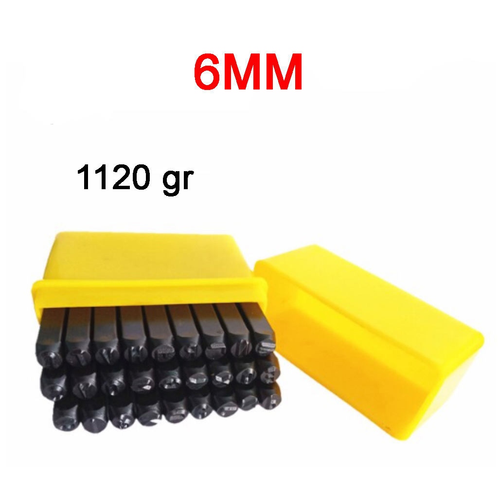 Stempel Cetakan Huruf Nomor Number Letter Punch Set 36pcs Angka Dan ...