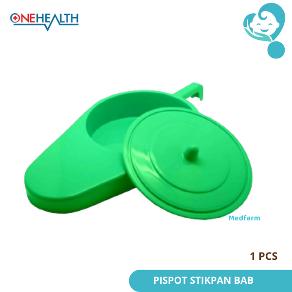 Medfarm Pispot Stikpan Bab Onemed Tempat BaB untuk orang Sakit | Lazada ...
