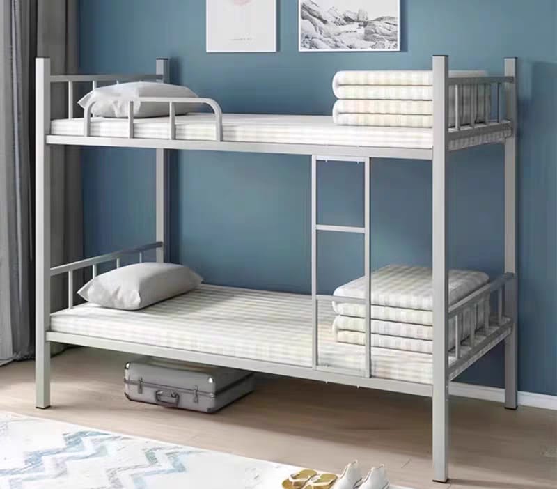 Furnibest Tempat Tidur Tingkat Ranjang Tingkat Besi Ranjang Susun