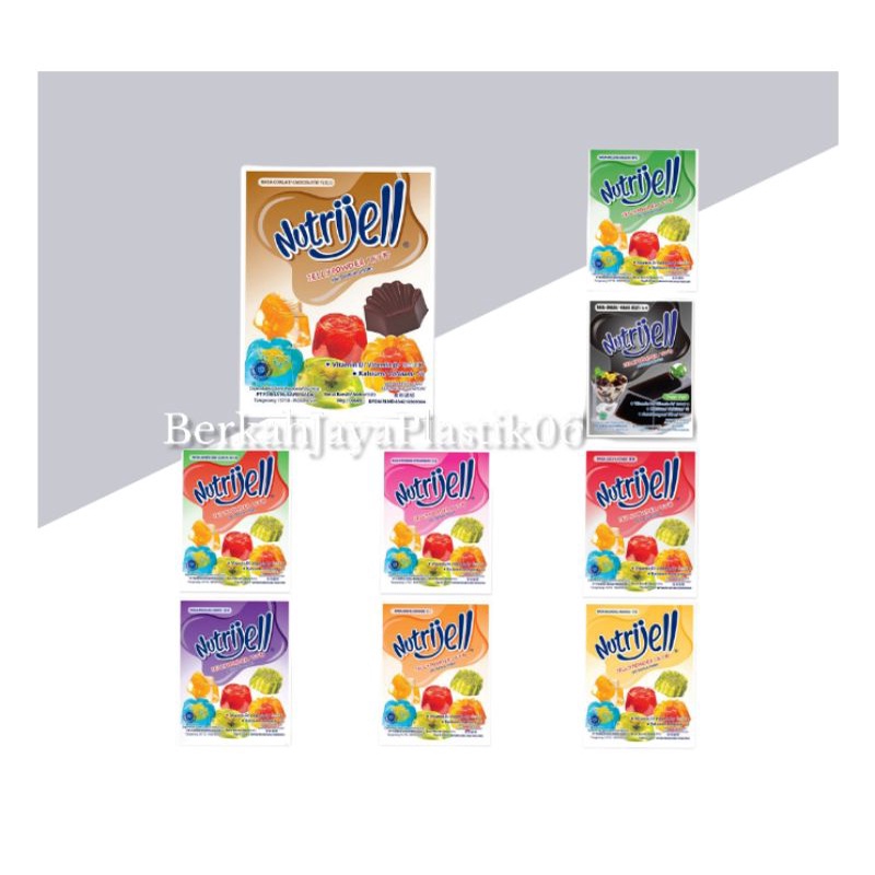 Nutrijell Jelly Powder Kemasan Ekonomis 10 gram | Lazada Indonesia