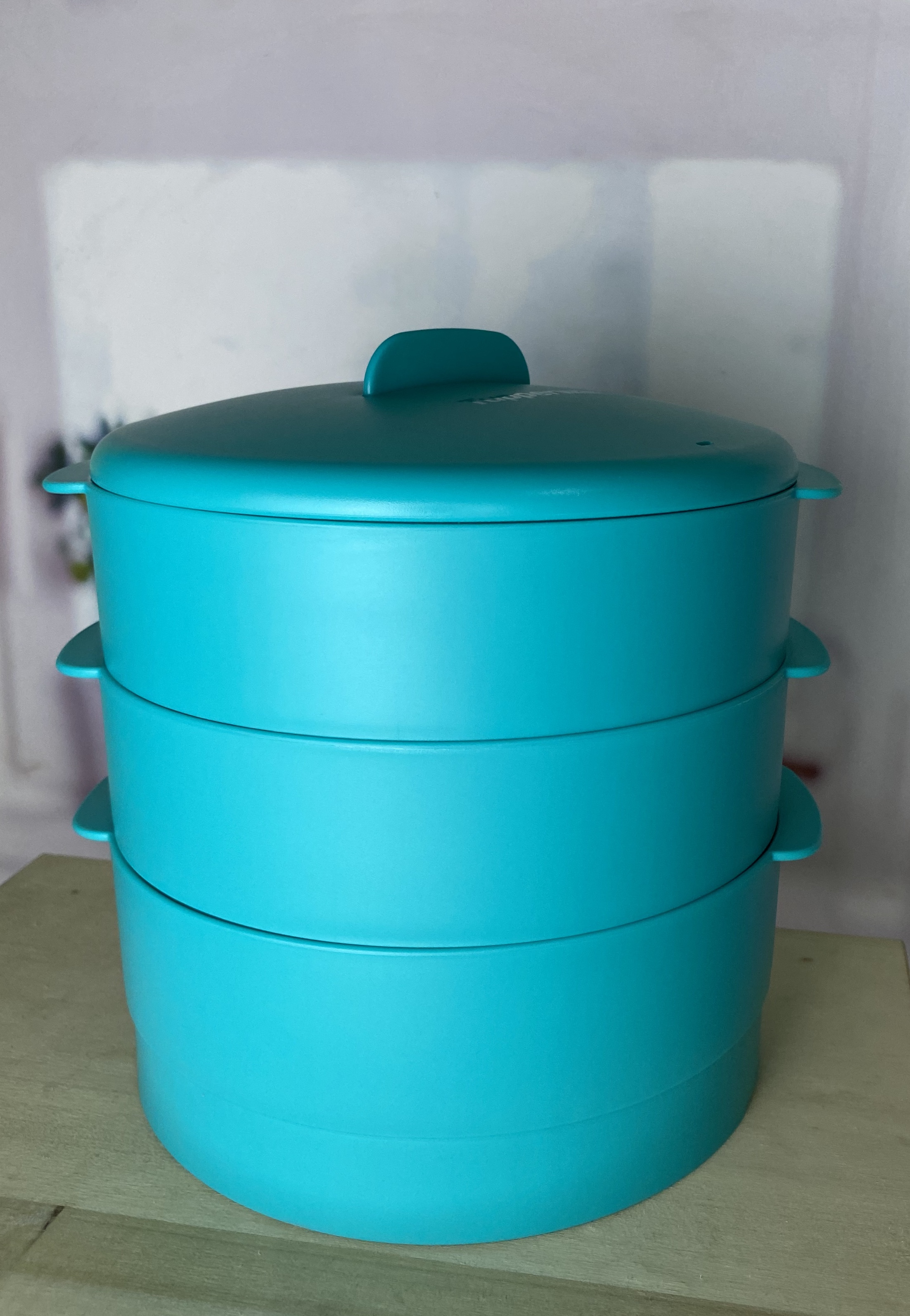 Tupperware Steam it 3 susun / alat kukus tupperware / pengukus | Lazada ...