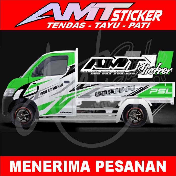 [TERBARU] STICKER FULL DECAL GRAND MAX IJO PUTIH STICKER DECAL MODEL ...