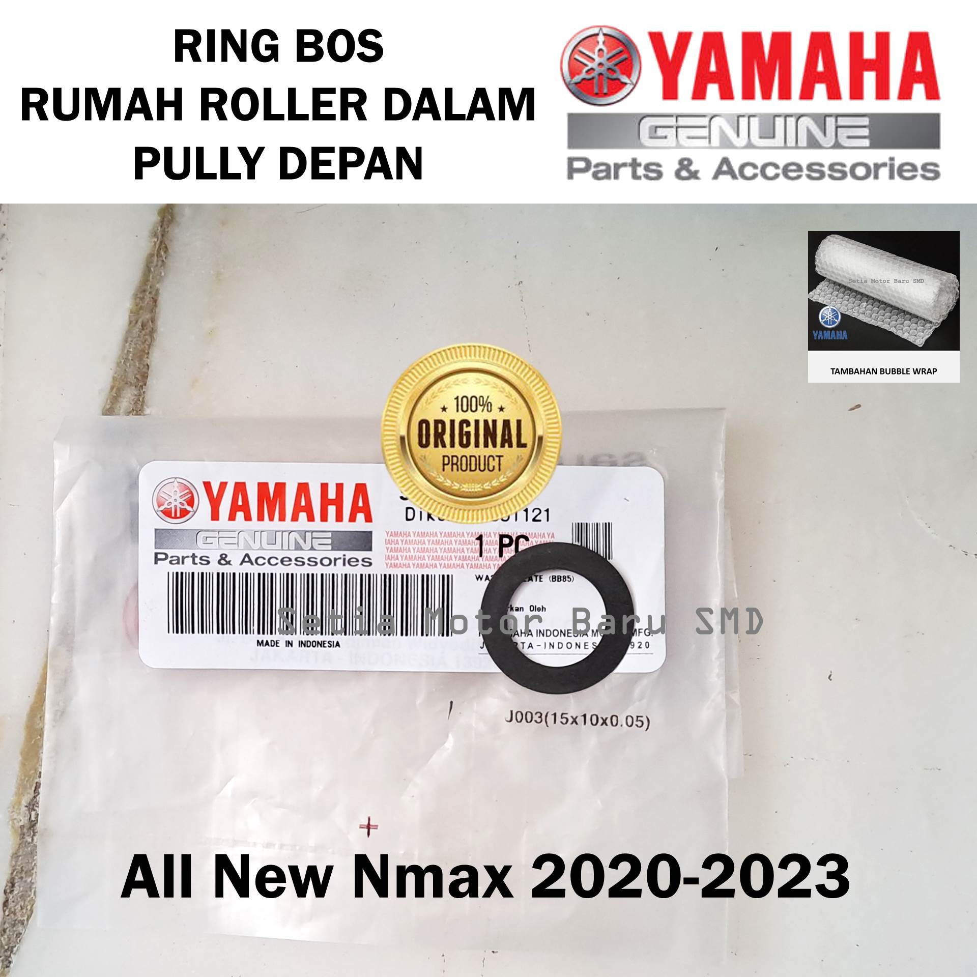 Ring Bos Rumah Roller Dalam Pully Puli Depan All New Nmax N Max Asli ...