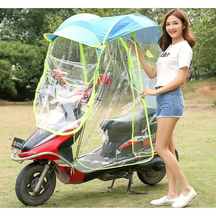 Kanopi Motor / Tenda Motor 2 in 1 - Tenda Pelindung Hujan Anti Panas ...