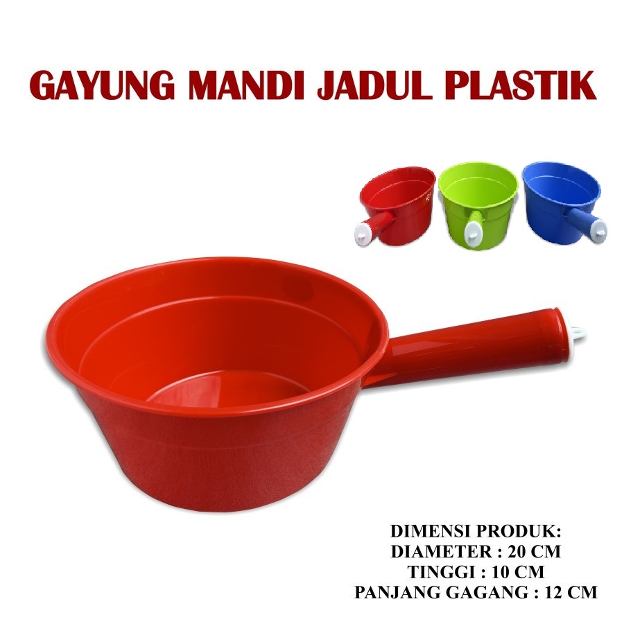 Gayung Air Plastik Jadul Conalgo / Gayung Mandi Lebar Besar / Cedok ...