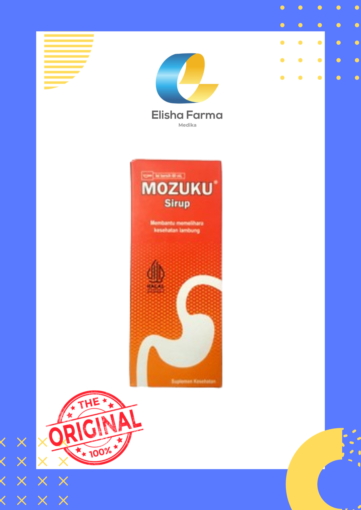 mozuku sirup 60 ml - mozuku syrup 60 ml - membantu memelihara kesehatan lambung | Lazada Indonesia