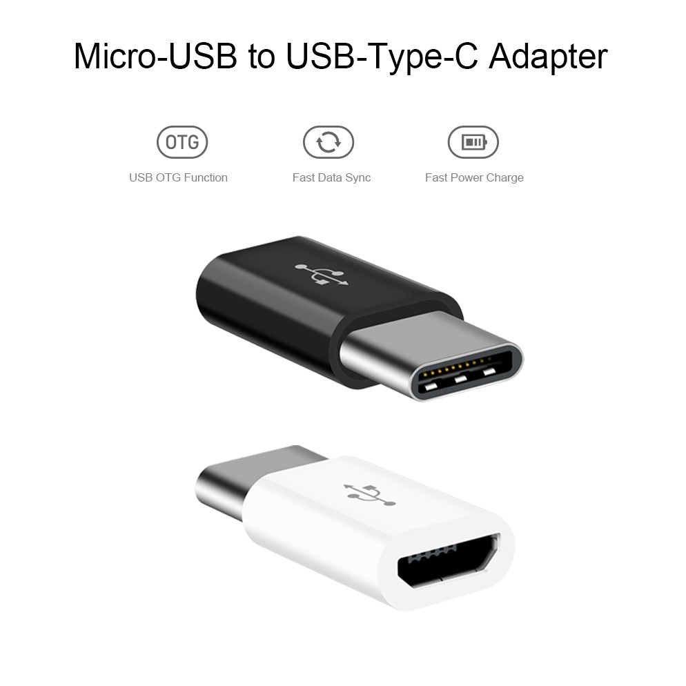 Converter Micro USB To Type C Connector Colokan Charge Android ...