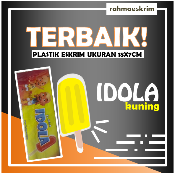 Narayya / Plastik Es Crem Stik / Plastik Es Joli / Plastik Es Jolly ...