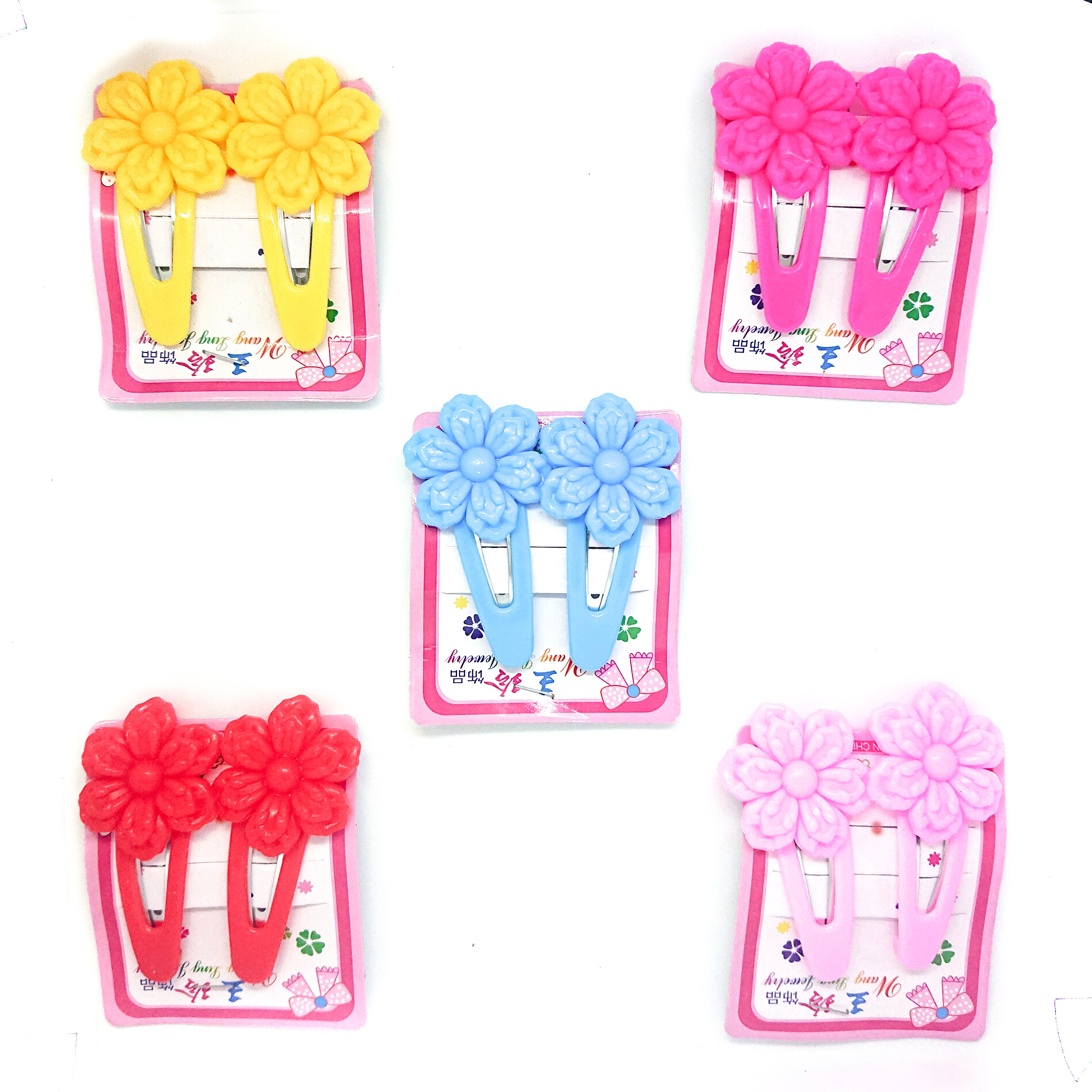 Jepitan rambut anak tik tok bentuk bunga 5 pasang 10 pcs | Lazada Indonesia