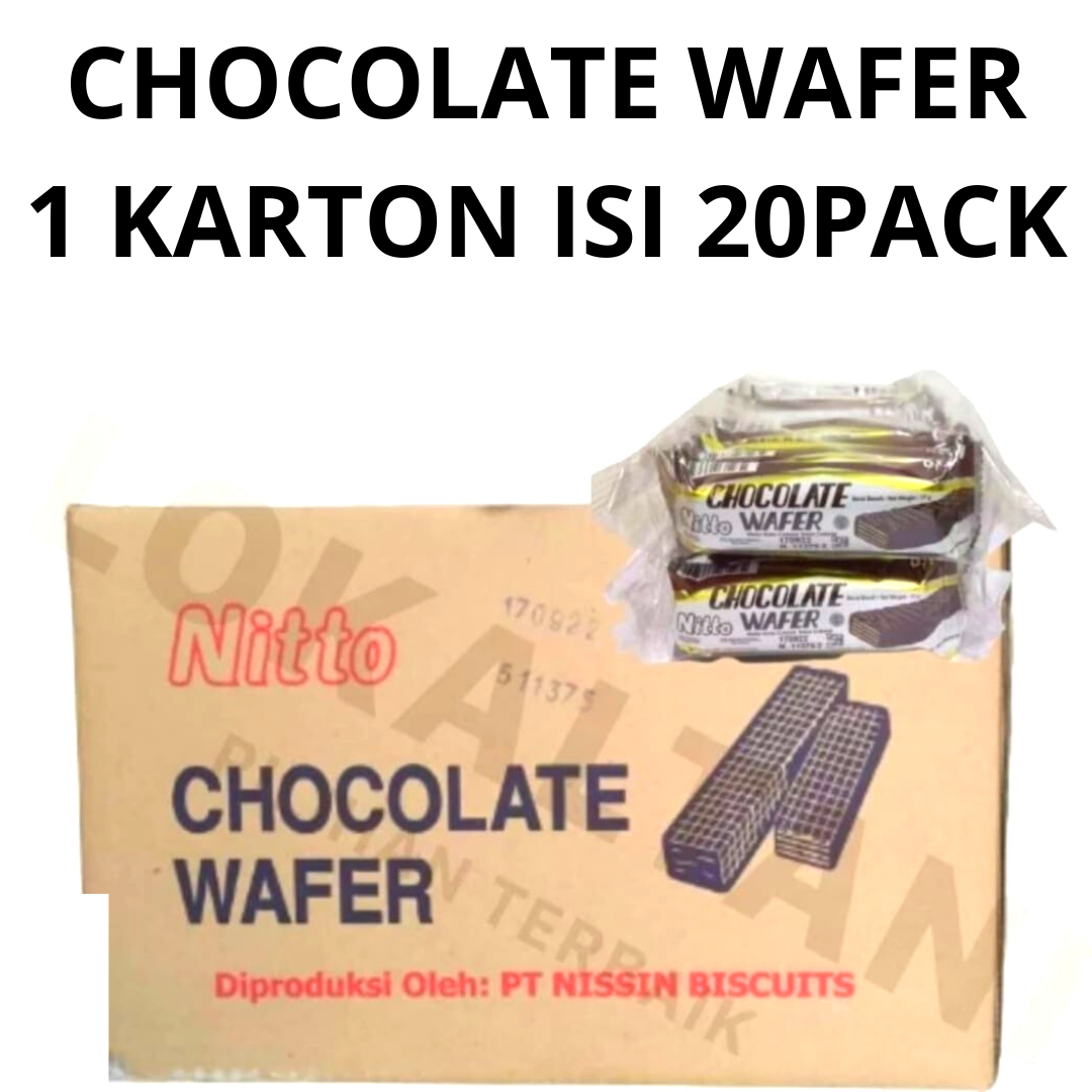 Nitto Waffer Choco Stick 17gram x 10renceng - 1 KARTON | Lazada Indonesia