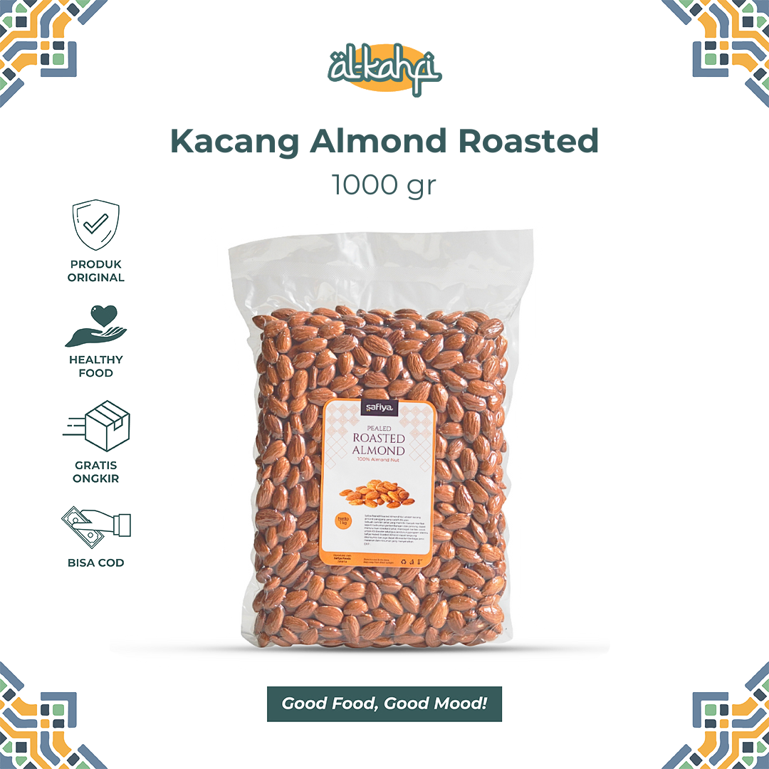 Kacang Almond Kupas Roasted 1 Kg | Kacang Almond Panggang Original ... Kacang Almond Kupas Roasted 1 Kg | Kacang Almond Panggang Original ...