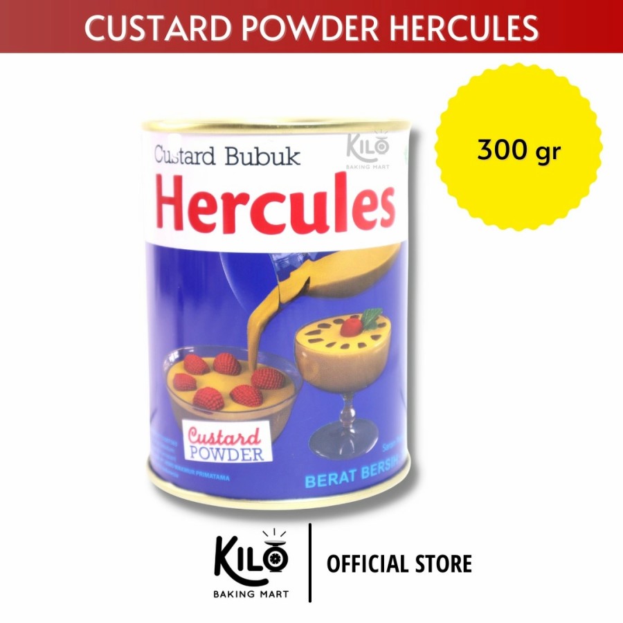 Hercules Tepung Custard| Custard Powder 300 Gr | Lazada Indonesia