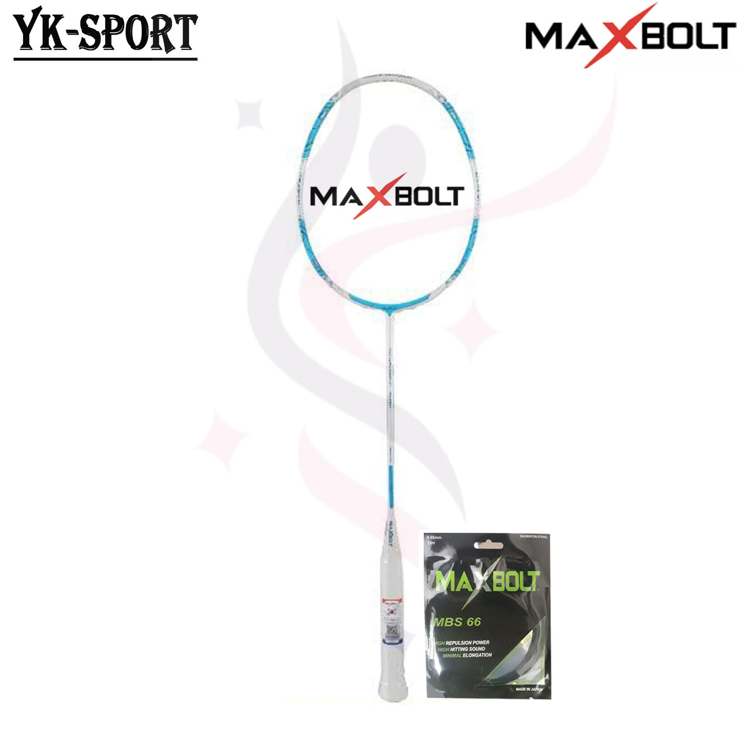 Raket Badminton Maxbolt Thunderbolt Bonus Komplit | Lazada Indonesia