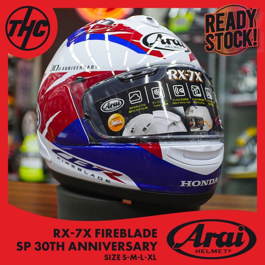 ARAI HELMET RX-7X HONDA CBR 30TH ANNIVERSARY | Lazada Indonesia