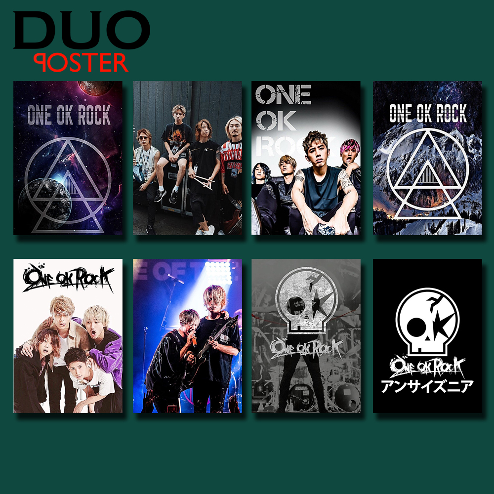 poster one ok rock / poster band one ok rock / hiasan dinding one oke ...