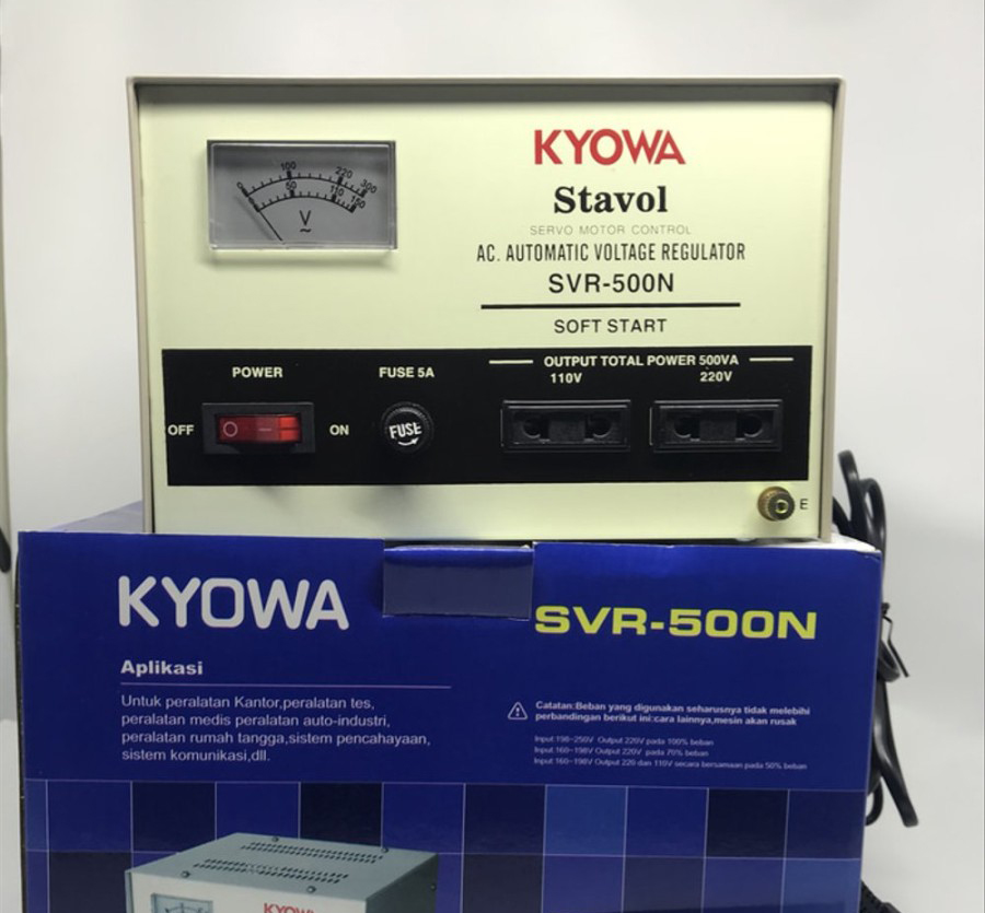 STABILIZER KYOWA 500 WATT | STABILIZER LISTRIK KYOWA | Lazada Indonesia