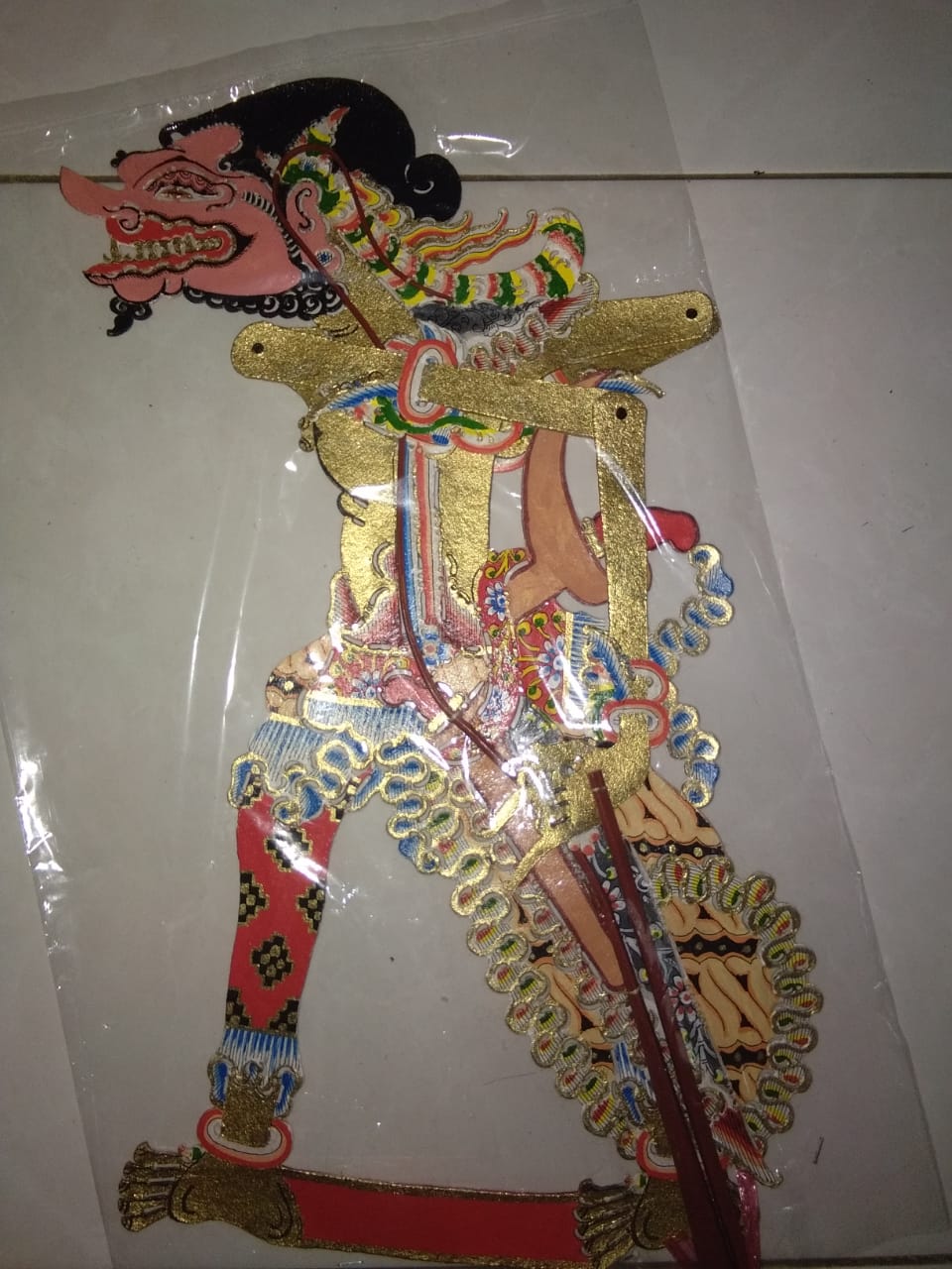 WAYANG KULIT CAKIL (Kulit Sapi,Gapit Bambu UK.Standart Pewayangan ...