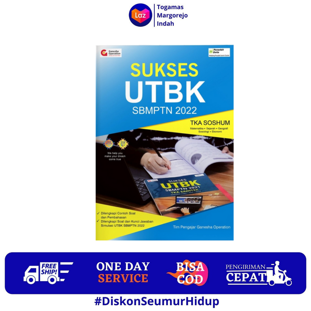 SUKSES UTBK SBMPTN 2022 (TKA SOSHUM) KARYA TIM PENGAJAR GANESHA ...