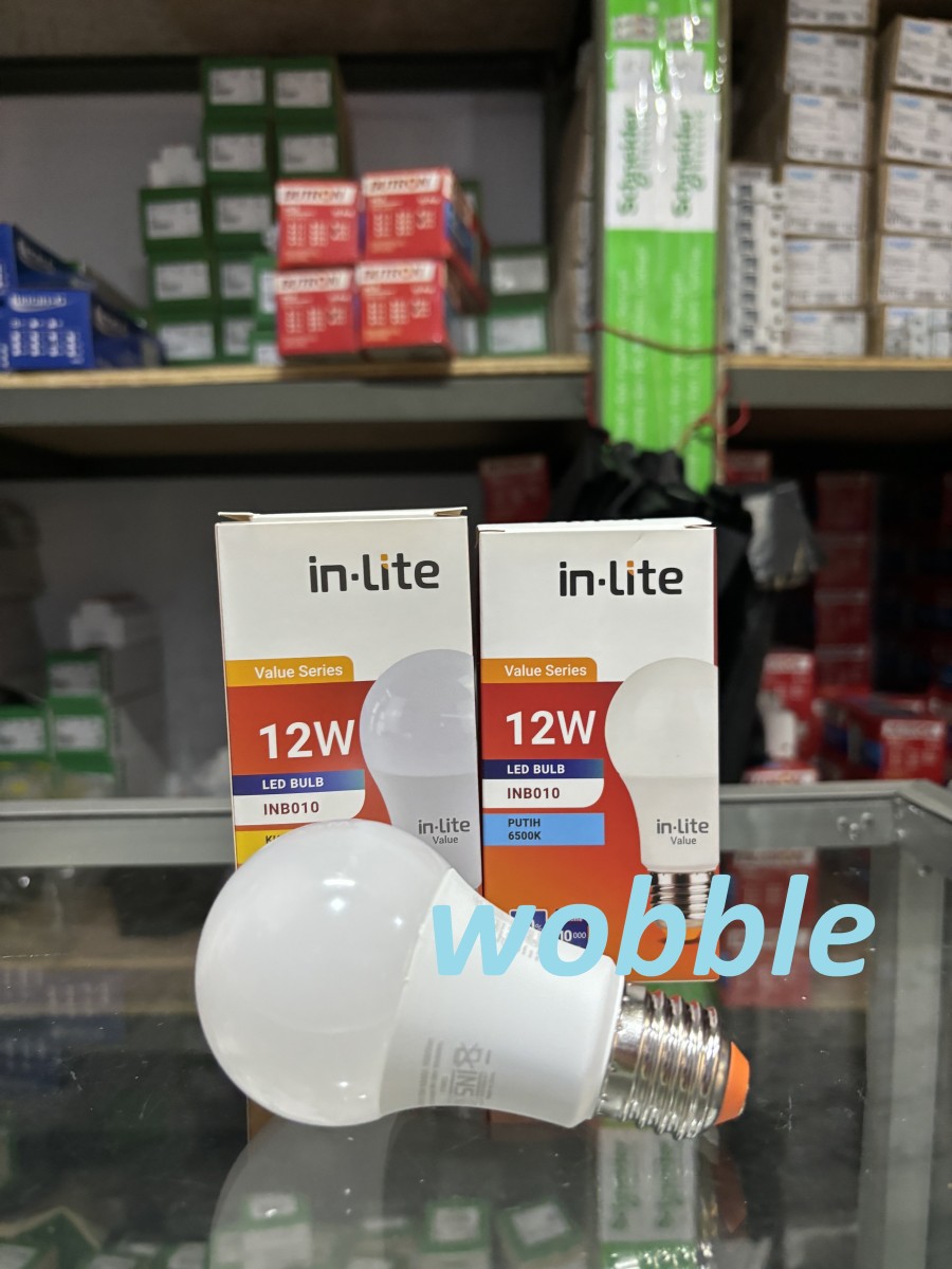 INB010 LAMPU INLITE IN-LITE LED BULB VALUE BOHLAM LED IN LITE INB010 3W 5W 7W 9W 12W 15W 18W ...