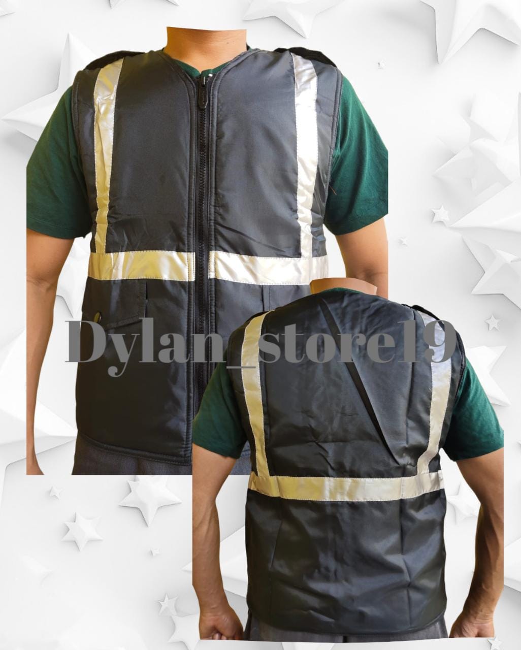 Rompi Proyek - Rompi Safety - Rompi Tambang - Rompi Kain- Rompi k3 ...