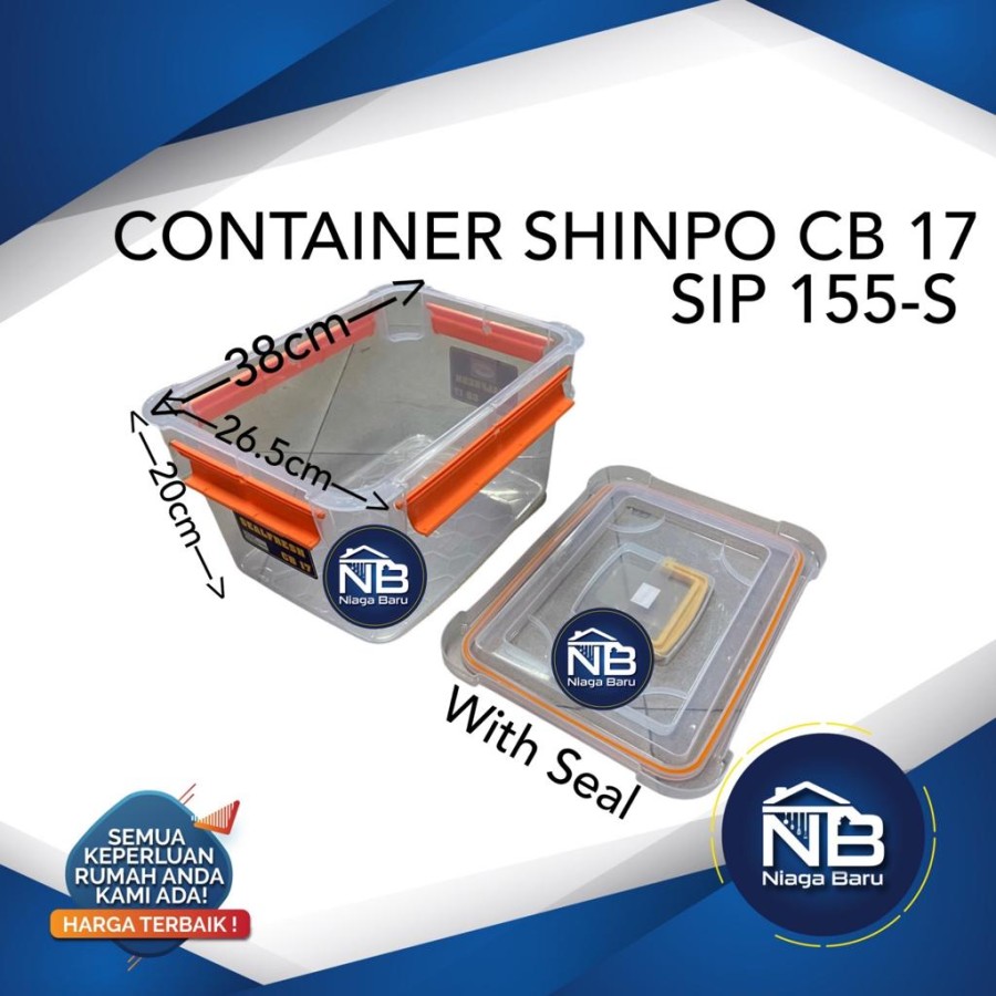 SealFresh Container box Sip 155 S Cb 17 | Lazada Indonesia