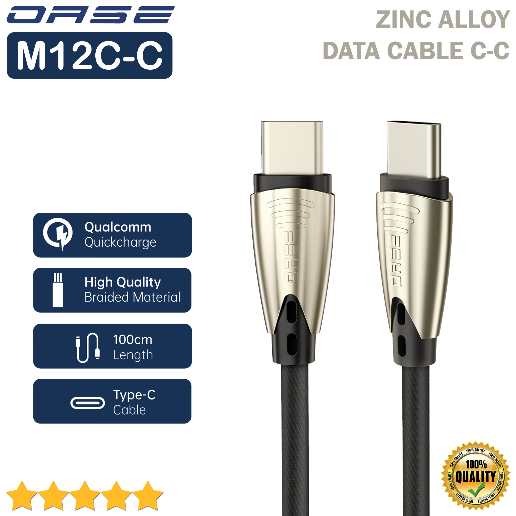 Kabel Charger OASE - OLIKE PowerLine+II USB C to USB C Cable 3ft Model ...