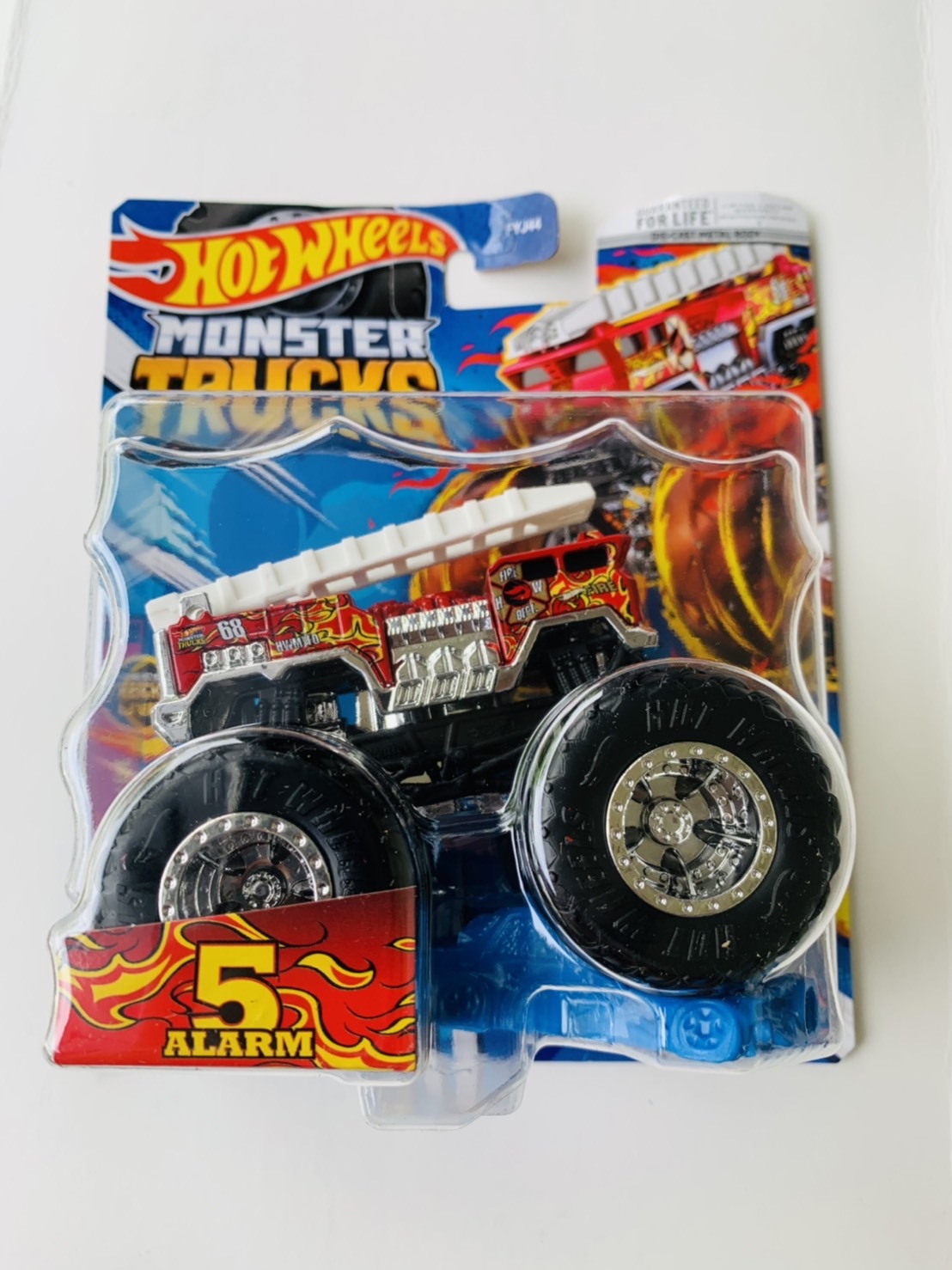 HOTWHEELS HOT WHEELS MONSTER TRUCKS TRUCK 5 ALARM PEMADAM KEBAKARAN ...