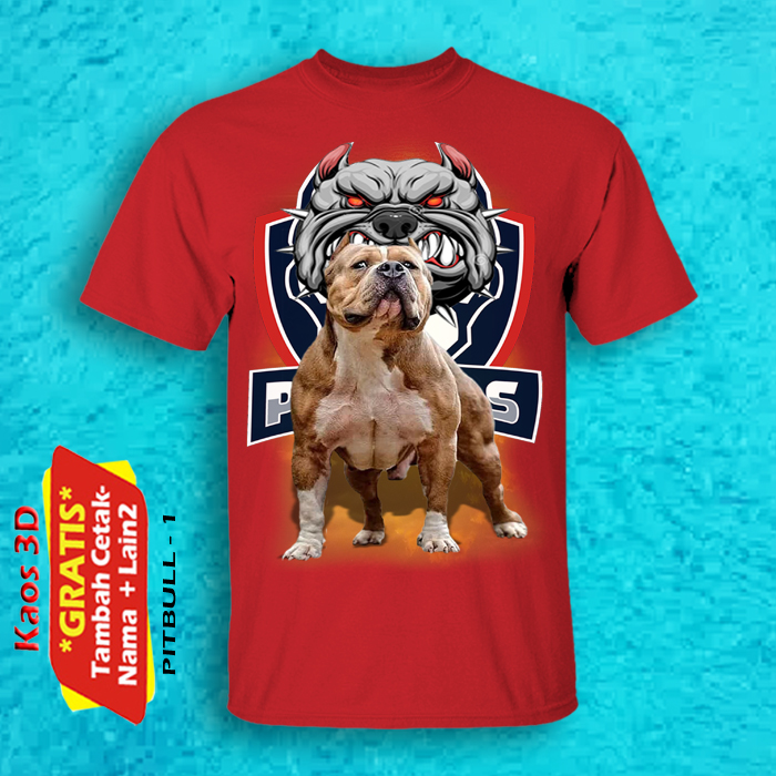 KAOS GAMBAR ANJING PITBUL UNTUK SEMUA USIA LAKI-LAKI DAN PEREMPUAN ... KAOS GAMBAR ANJING PITBUL UNTUK SEMUA USIA LAKI-LAKI DAN PEREMPUAN ...