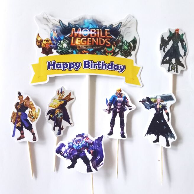 topper toper hiasan dekorasi kue cake ulang tahun happy birthday ...