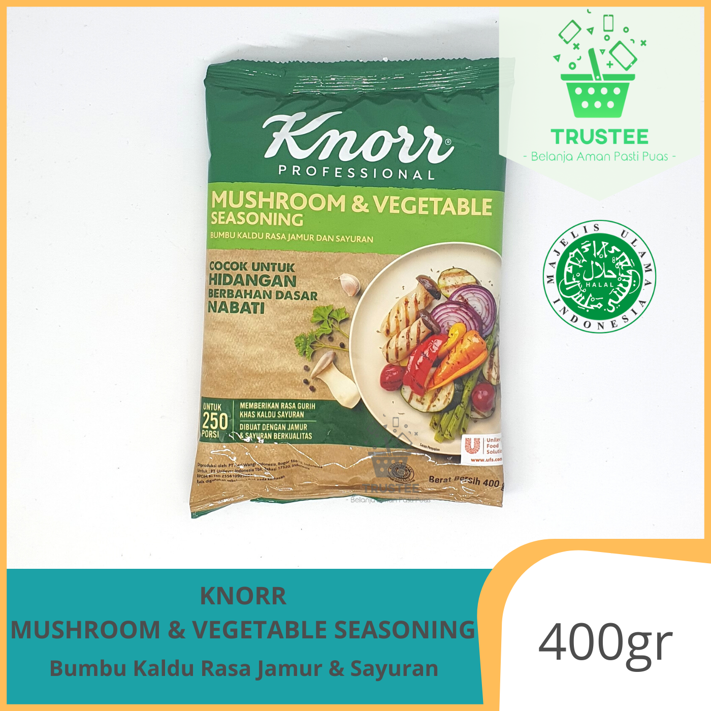 Knorr Kaldu Jamur 400gr / Mushroom Vegetable Seasoning | Lazada Indonesia