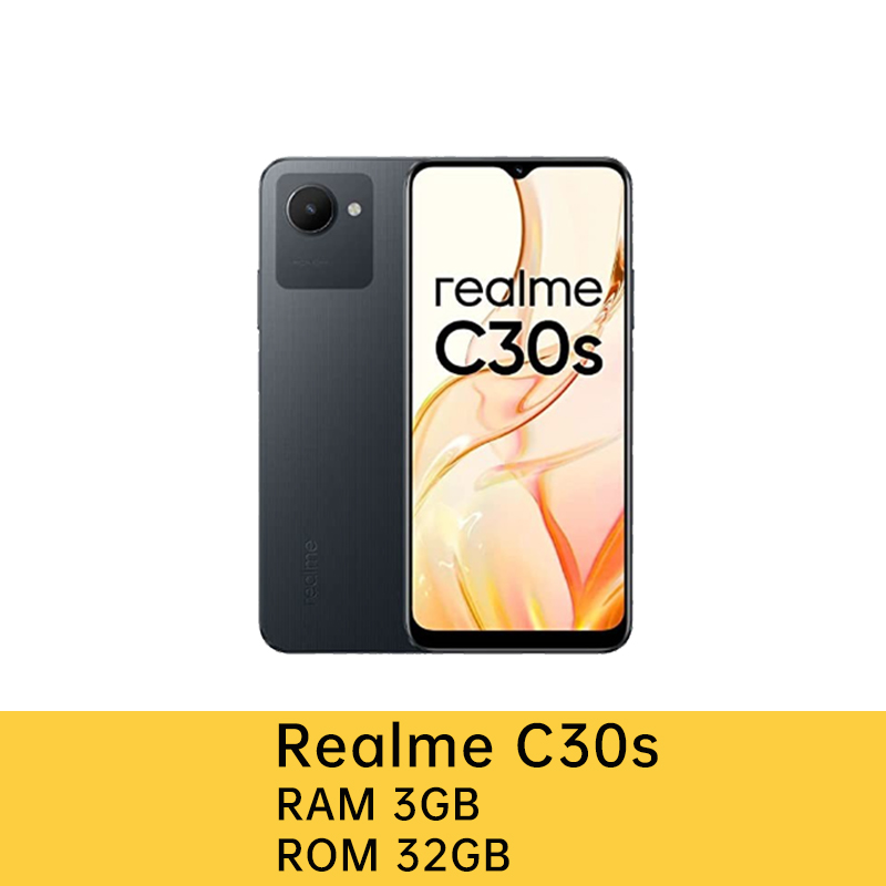 Realme C30S RAM 3GB ROM 32GB Powerful Octa Core Processor 10W Pengisian ...