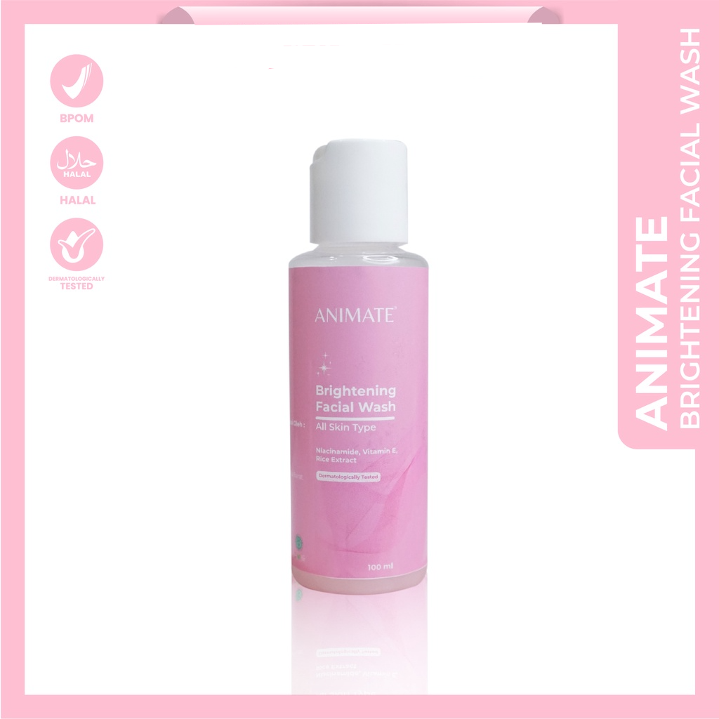 Animate Brightening Facial Wash 100 ml | Lazada Indonesia