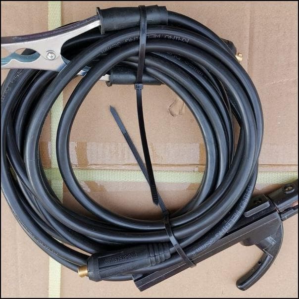 KABEL LAS 10 METER SET STANG LAS KONEKTOR KABEL TRAFO LAS 10 METER Asia ...