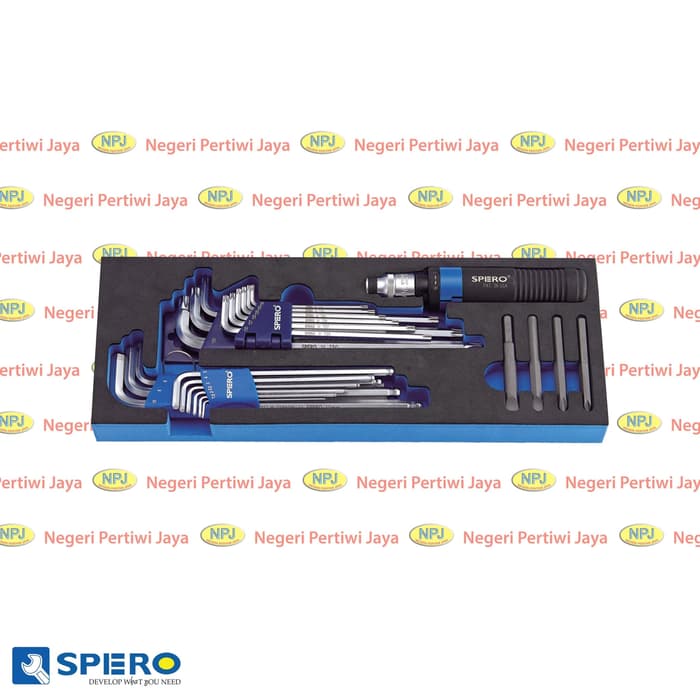 Spero Tool Set 24 Pcs - Kunci Allen - Kunci Hexagonal - Kunci L ...