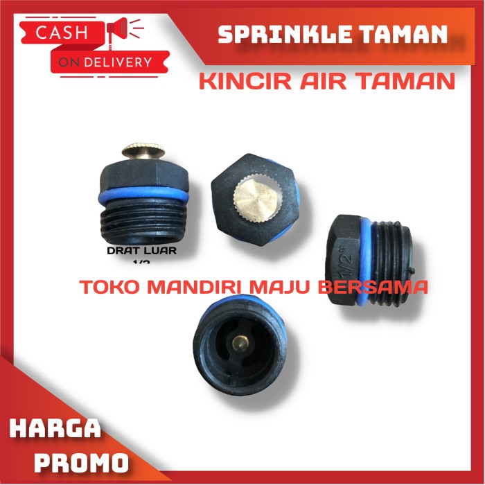 ADJUSTABLE SPRINKLE / SPRINKLER SPRAYER TAMAN DRAT 1/2 / KINCIR AIR ...