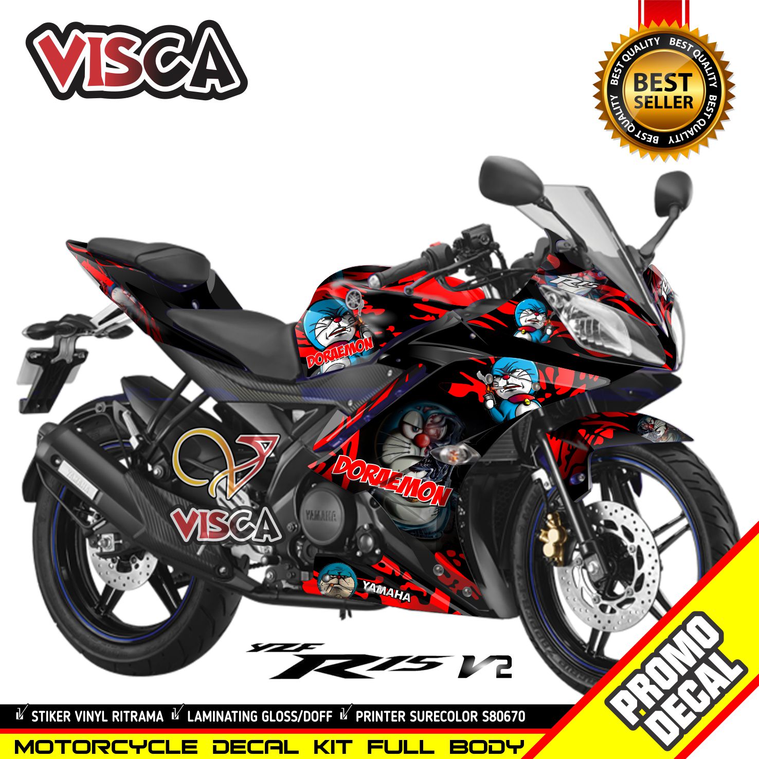 Decal Fullbody R15 V2 Stiker Fullbody R15 V2 Striping R15 V2 Desain ...
