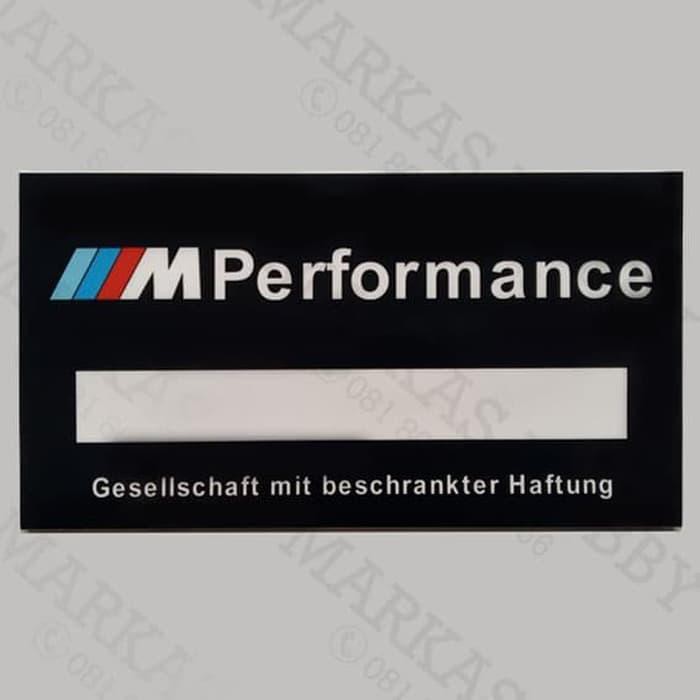 Stiker / Sticker BMW M-Performance Barcode Tempel Dalam | Lazada Indonesia