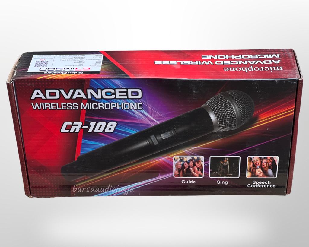 MIC WIRELESS CRIMSON CR 108 ADVANCED ORIGINAL | Lazada Indonesia
