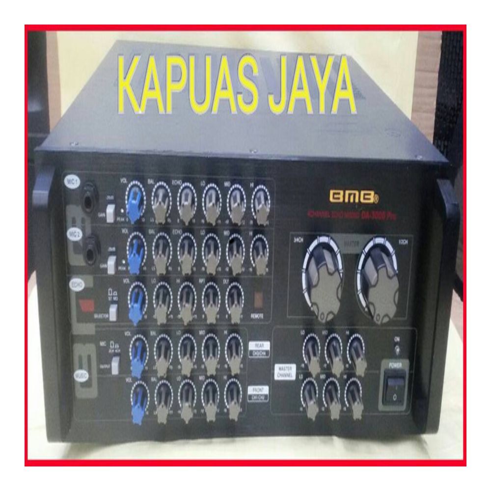 Power Amplifier BMB DA 3000 PRO 4 Channel Echo Mixing | Lazada Indonesia
