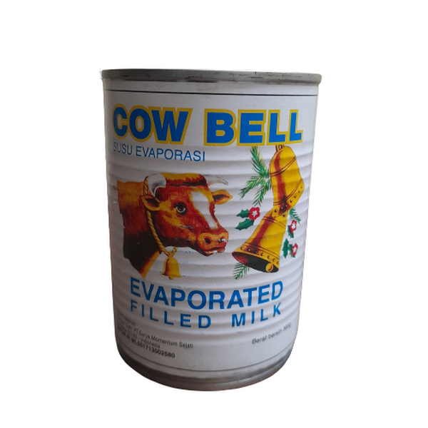 Susu Evaporasi Cow Bell Evaporated Milk 385g Carton 48 Tins | Lazada ...