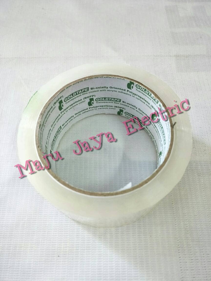 Lakban / Isolasi / Isolatip Bening Goldtape 2" Inch In 90 Y Yard 2Inch ...