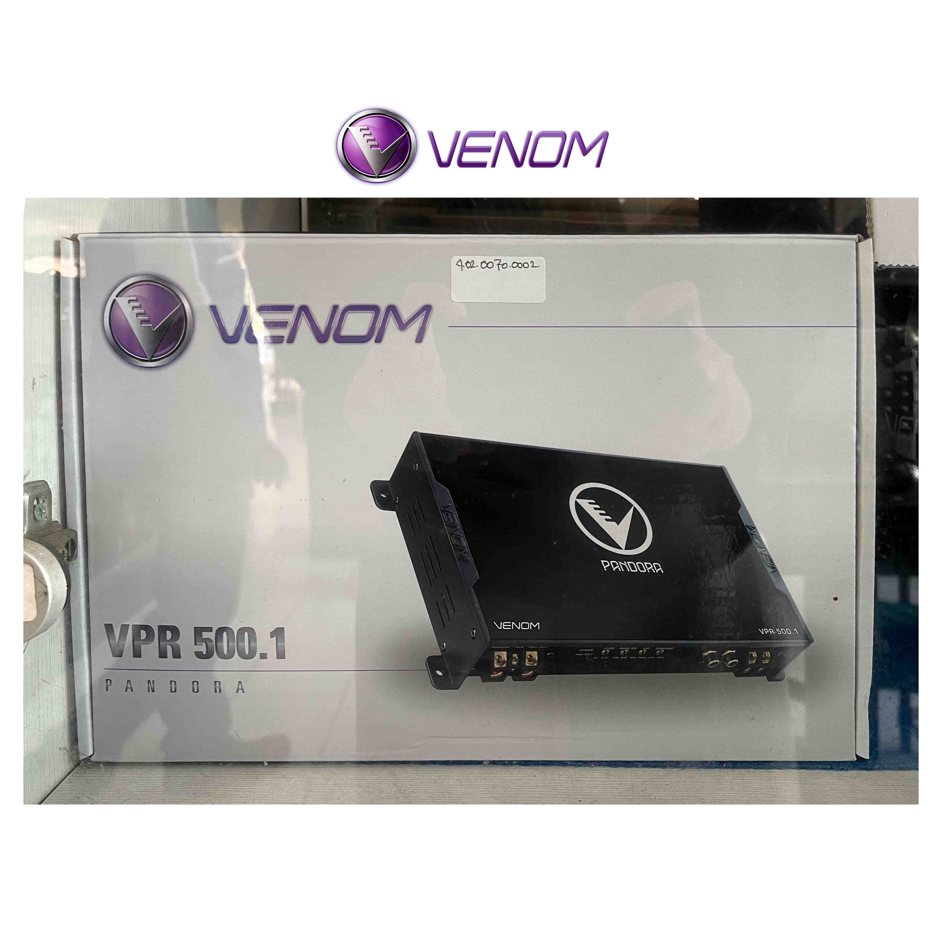 Venom Pandora VPR 500.1 Power Amplifier Monoblock Class AB 550Watt ...
