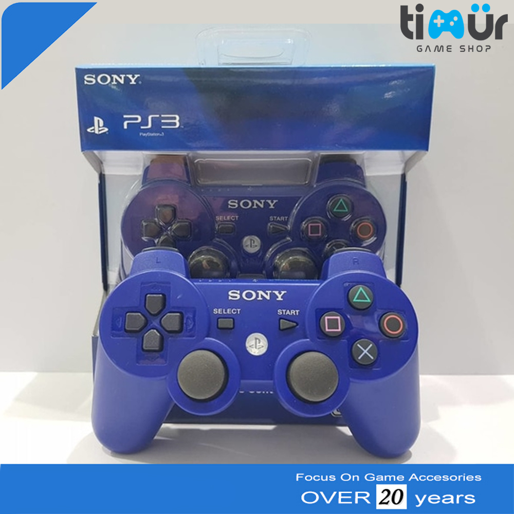 Stik Stick PS3 Wireless Original Ori Pabrik Warna Biru | Lazada Indonesia