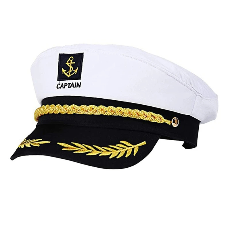 [COD] Topi Pelaut Captain Sailor Hat / Topi Angkatan Laut Taruna Topi ...