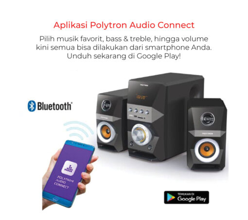 Polytron Multimedia Speaker Pma 9502 Fmb Bluetooth Speaker Karaoke