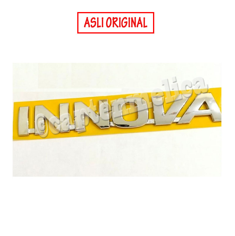 ORIGINAL Emblem Logo Tulisan Toyota Innova Inova 2005-2019 Bagasi ...