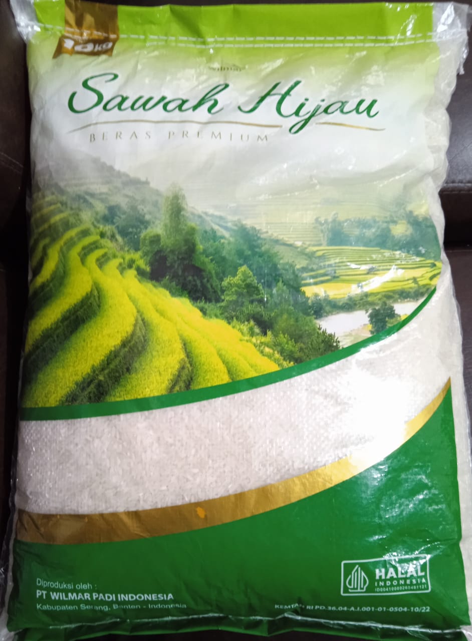 BERAS PREMIUM SAWAH HIJAU HALAL 10KG | Lazada Indonesia